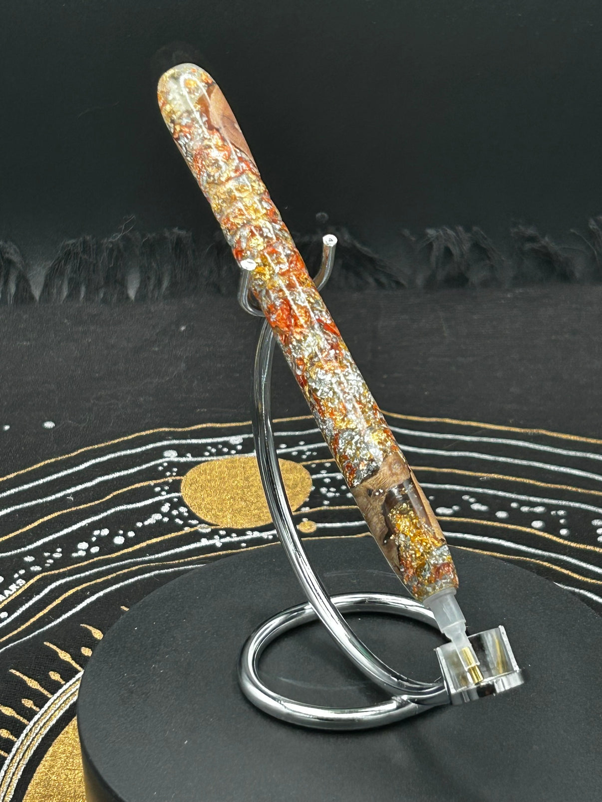 Gold, Silver, Copper Flake Hybrid – Captured by Radiance Inc.